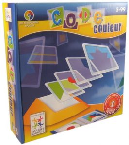 Code couleur jeu de logique Smart games : La boite a Nanny
